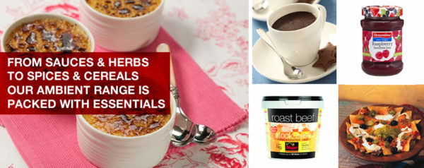 Ambient Food Range - MKG Foods